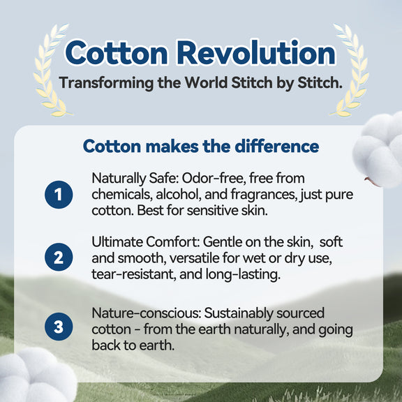 100% Pure Cotton Tissue | Disposable Soft Dry Cotton Tissue - Winner ...